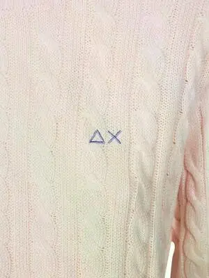 SUN 68 Cable-knit Sweater