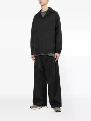 Comme Des Garçons Twill Wide-leg Trousers