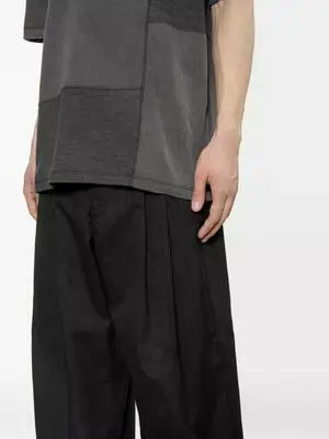Comme Des Garçons Twill Wide-leg Trousers