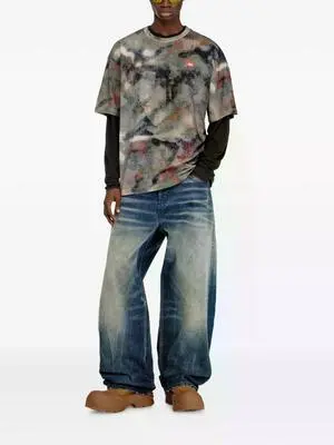 DIESEL® T-boxt Abstract-pattern T-shirt - Grey