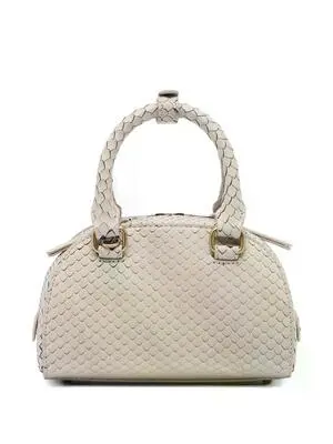 DIESEL® 1dr Dome Mini Bowling Tote Bag - Neutrals