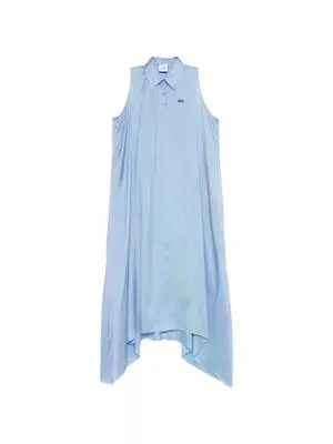 Vetements Pinstripe Sleeveless Dress