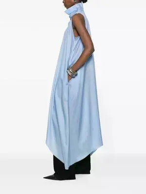 Vetements Pinstripe Sleeveless Dress