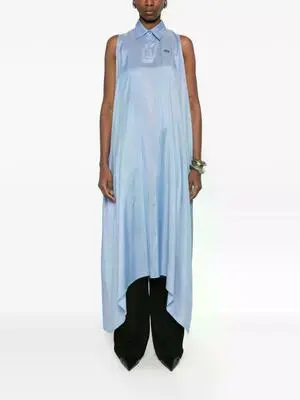 Vetements Pinstripe Sleeveless Dress