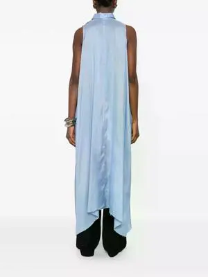 Vetements Pinstripe Sleeveless Dress