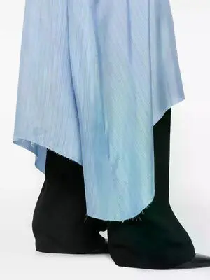 Vetements Pinstripe Sleeveless Dress
