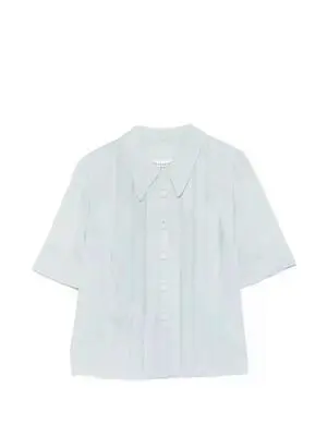 MAISON MARGIELA Button-front Blouse - Blue