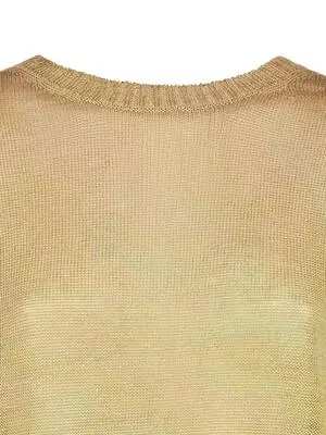 Max Mara Knitted Round-neck Top