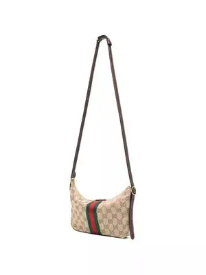 Gucci Lunetta Gg-motif Shoulder Bag
