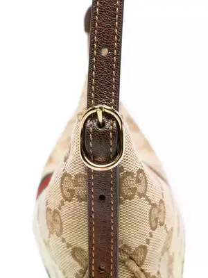 Gucci Lunetta Gg-motif Shoulder Bag