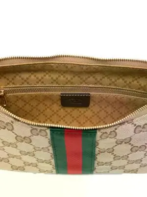 Gucci Lunetta Gg-motif Shoulder Bag