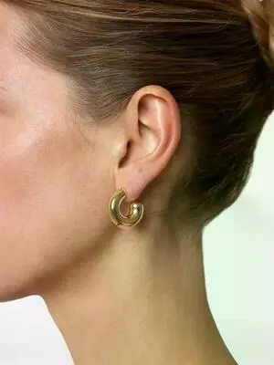 Lié Studio Rose Earrings - Gold