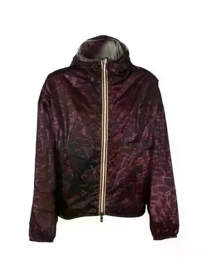 K-WAY Lightweight Hooded Jacket - Red
