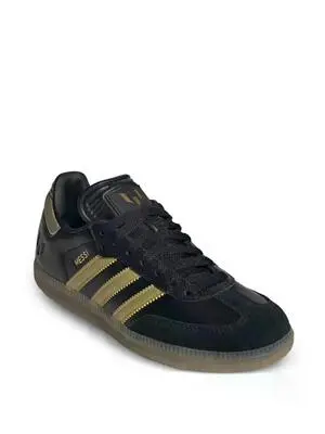 Adidas Three Stripes Lace-up Sneakers - Black