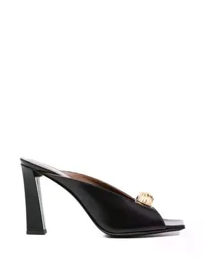 GIUSEPPE ZANOTTI Embellished Sandals - Black