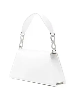 Mach & Mach Medium Samantha Tote Bag - White