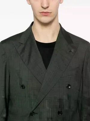Tagliatore Windowpane-pattern Suit