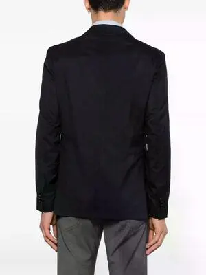 Tagliatore Button-fastening Single-breasted Blazer - Blue
