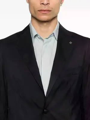 Tagliatore Button-fastening Single-breasted Blazer - Blue