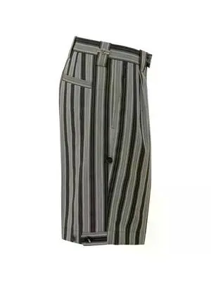 Versace Striped Formal Shorts