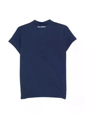 Karl Lagerfeld Ikon Polo Shirt - Blue