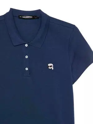 Karl Lagerfeld Ikon Polo Shirt - Blue
