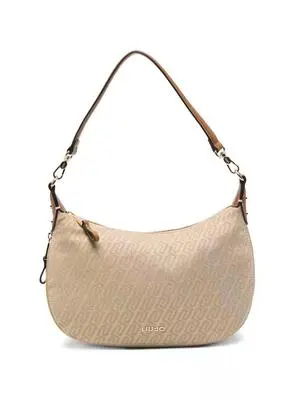Liu Jo Medium Jacquard Shoulder Bag - Neutrals