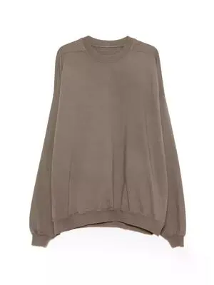 Rick Owens Hun Tie-detail Sweatshirt - Brown