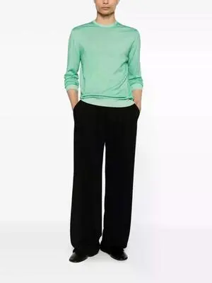 Malo Round-neck Sweater - Green