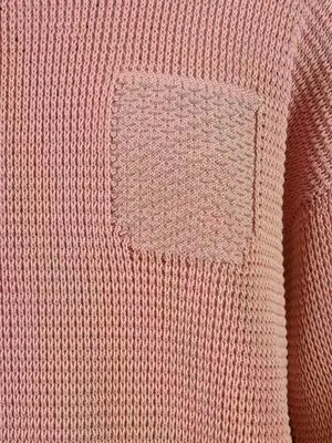 Peserico Long-sleeve Pocket Sweater - Pink