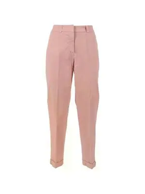 Peserico Cuffed Trousers - Pink