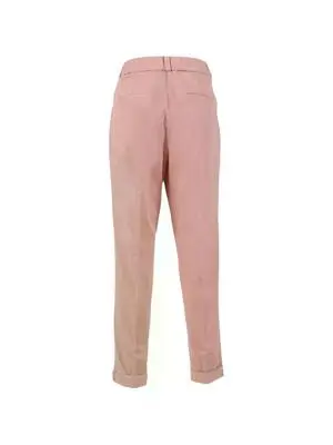 Peserico Cuffed Trousers - Pink