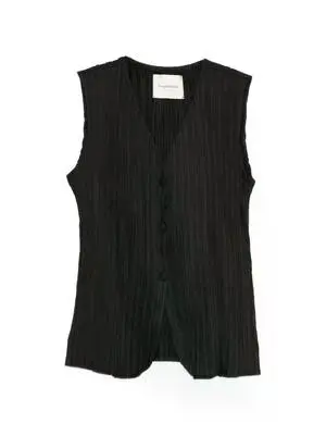 GONGDID DESIGN Plisse Top