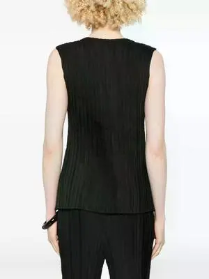 GONGDID DESIGN Plisse Top