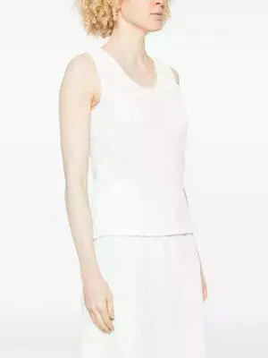 GONGDID DESIGN Textured Sleeveless Top