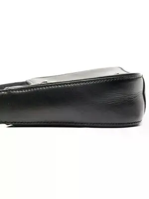 Saint Laurent Calf Leather Top Handle Bag - Black