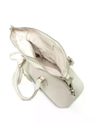 MAISON MARGIELA 2015-2025 Medium 5ac Leather Tote Bag - Neutrals