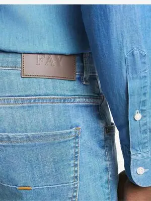 FAY Slim-fit Denim Jeans - Blue