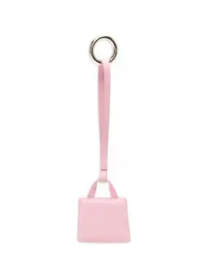 MC2 SAINT BARTH Logo-debossed Bag Charm - Pink