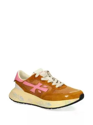 Premiata Lauryn Cutout Leather Sneakers