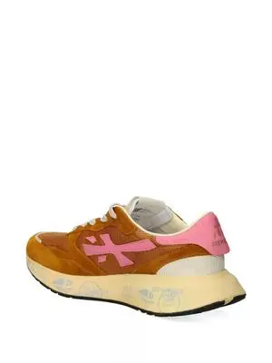 Premiata Lauryn Cutout Leather Sneakers