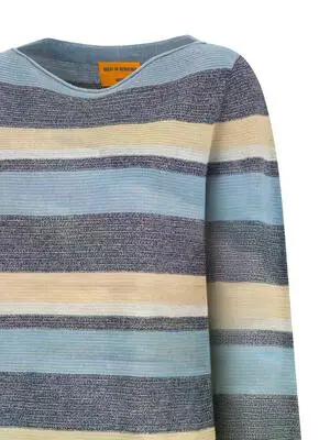 Guest In Residence Striped Mini Dress