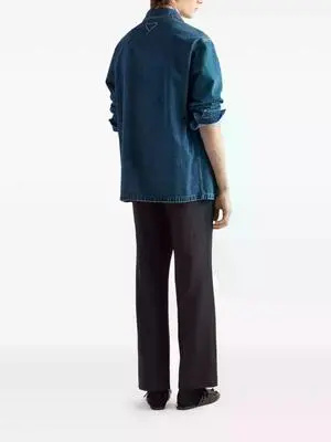 Prada Light Denim Blouson Jacket
