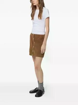 Apparis Ella Mini Skirt - Brown
