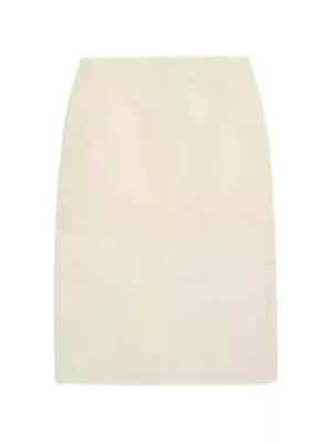 Apparis Tyra Organza Midi Skirt - Neutrals