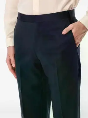 LARDINI Button Fastening Trousers - Blue