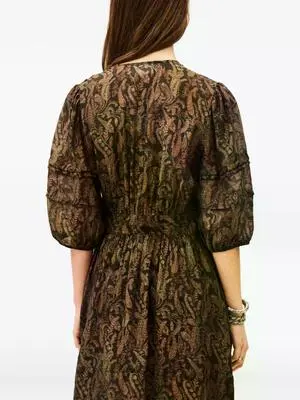 Ba&sh Theodora Paisley-print Mini Dress