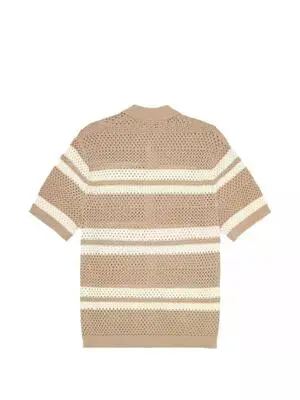 LES DEUX Gianni Striped Shirt - Neutrals