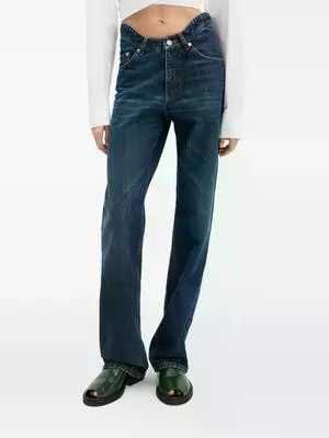 JEAN PAUL GAULTIER Curved Rounded-waist Jeans