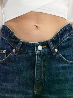 JEAN PAUL GAULTIER Curved Rounded-waist Jeans
